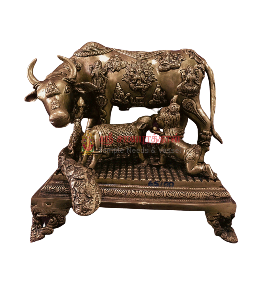 cow calf Statue in Kumbakonam, Temple Needs Product in Kumbakonam, God ...