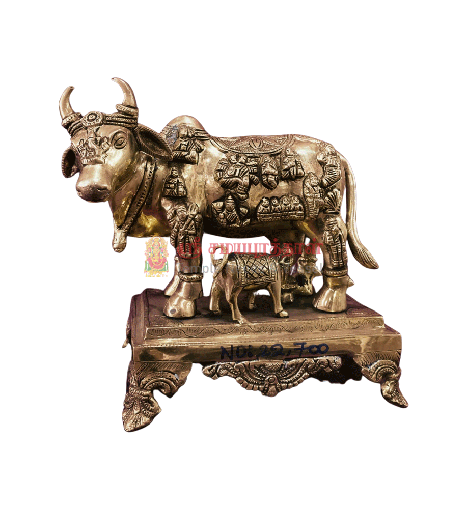 cow Statue in Kumbakonam, Temple Needs Product in Kumbakonam, God ...